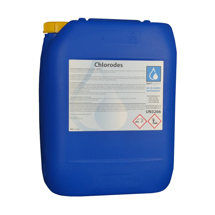 Chlorodes - 20L (22,7kg) | Alert Hygiëne